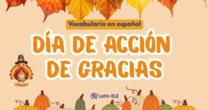Thanksgiving Vocabulary in Spanish